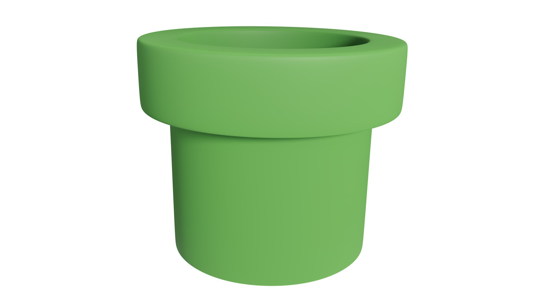 Warp Pipe - Mario 3D Model - TurboSquid 2143343