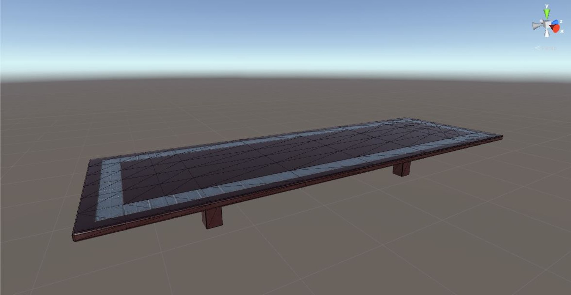 Unity Table Inset 3d 3ds