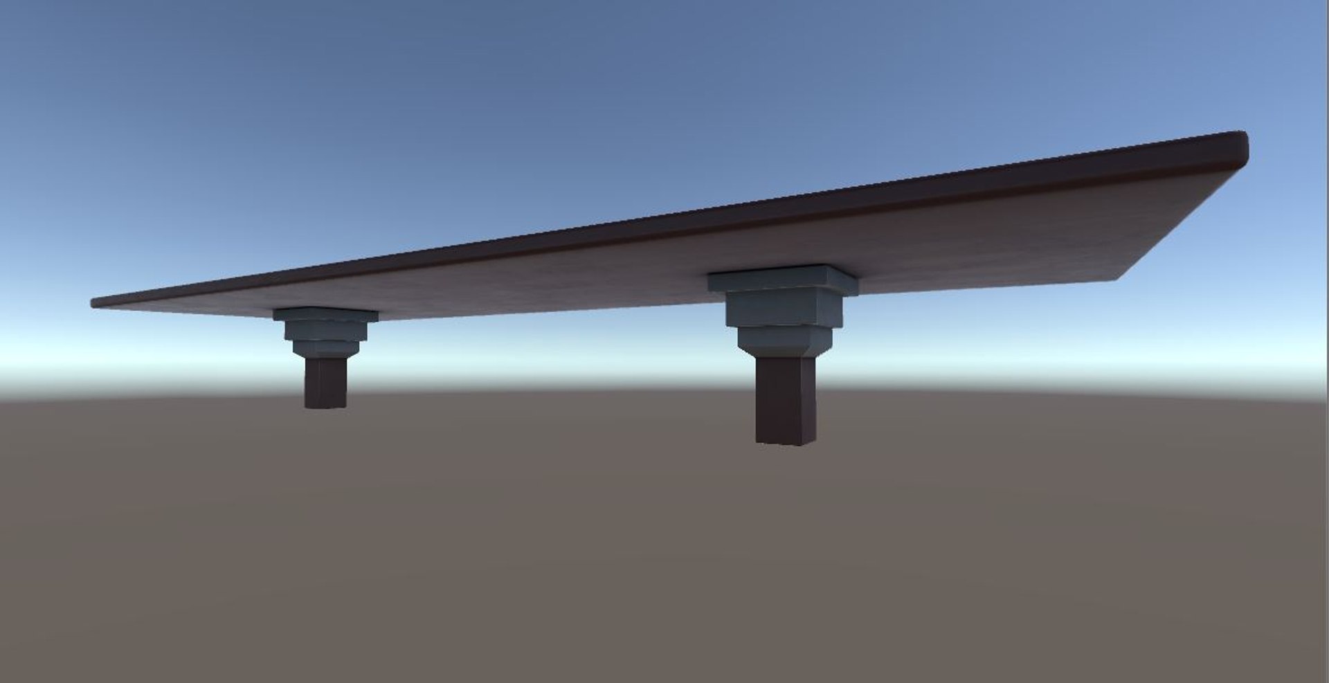 Unity Table Inset 3d 3ds