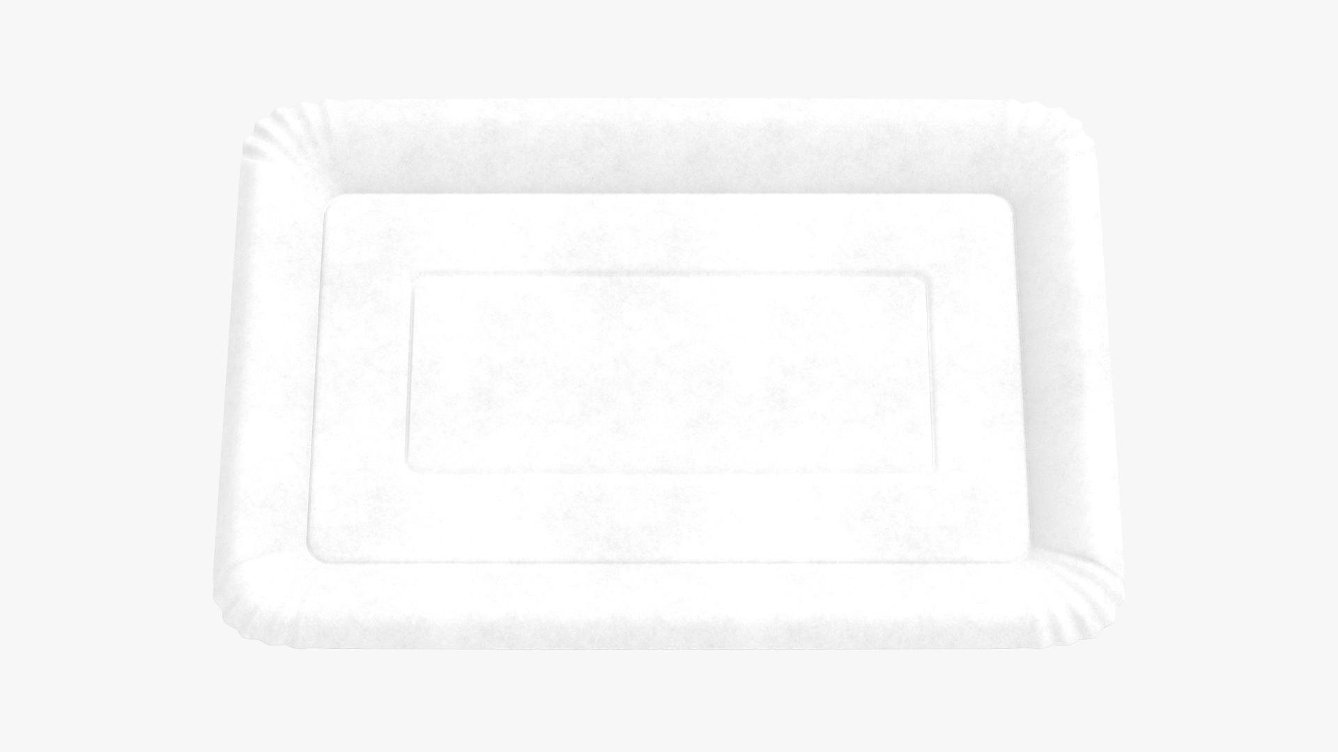 3D Cardboard Tray Model - TurboSquid 2194178