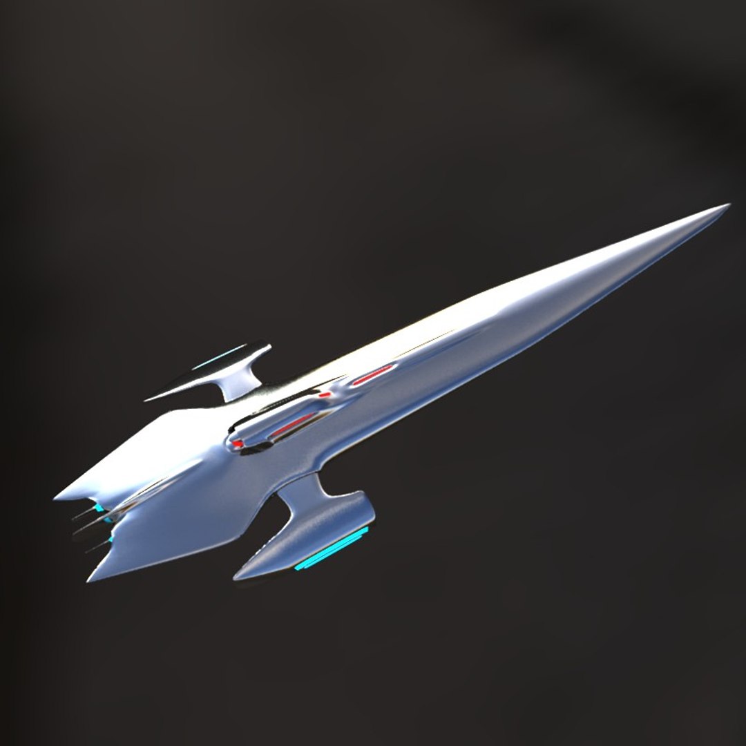starship zhee 3d model