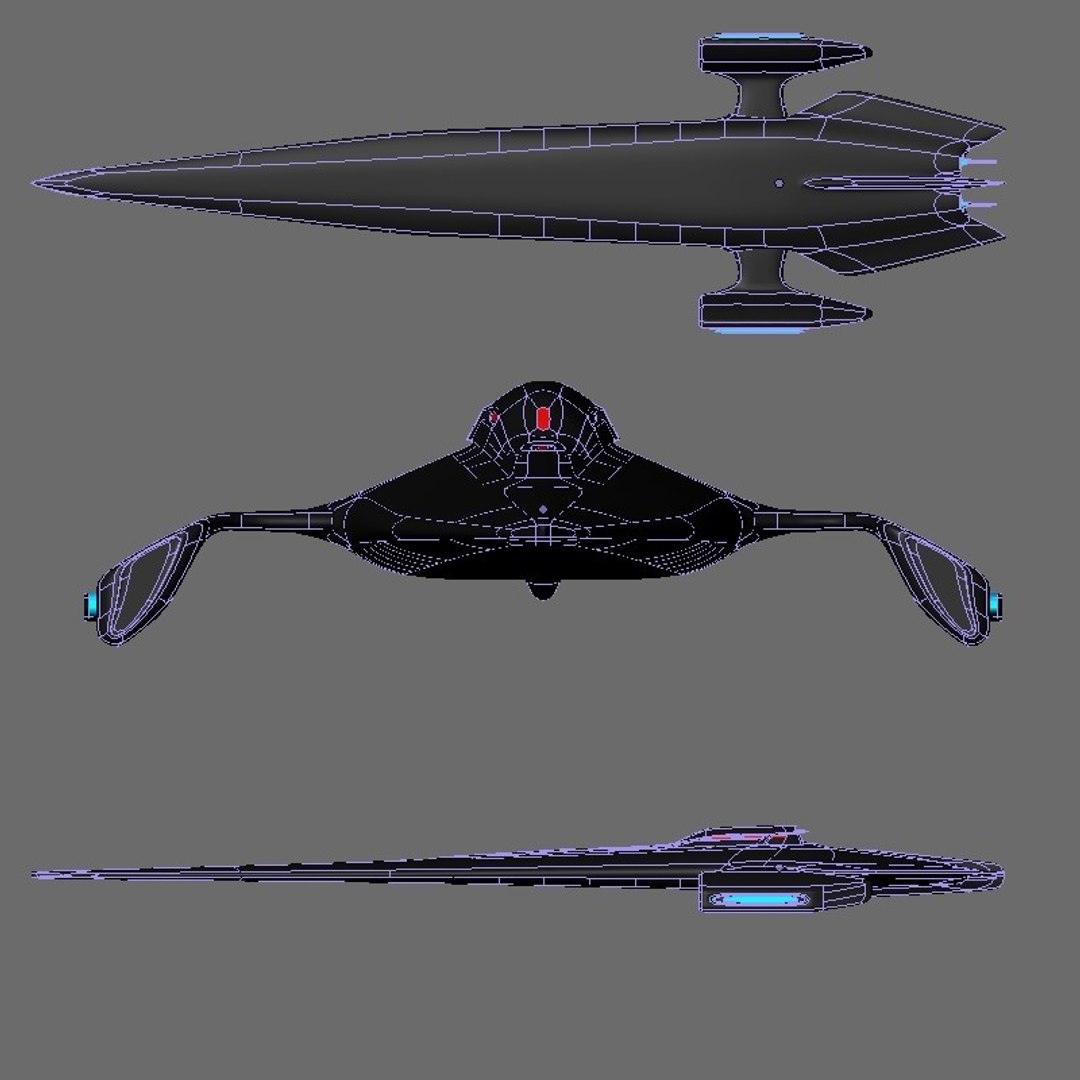 starship zhee 3d model