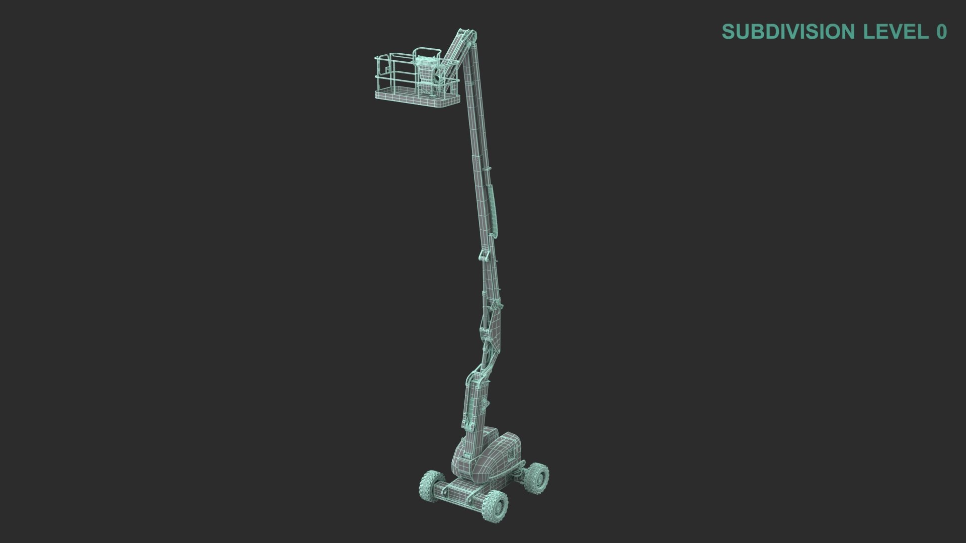 Boom Lift 3D model - TurboSquid 2065363