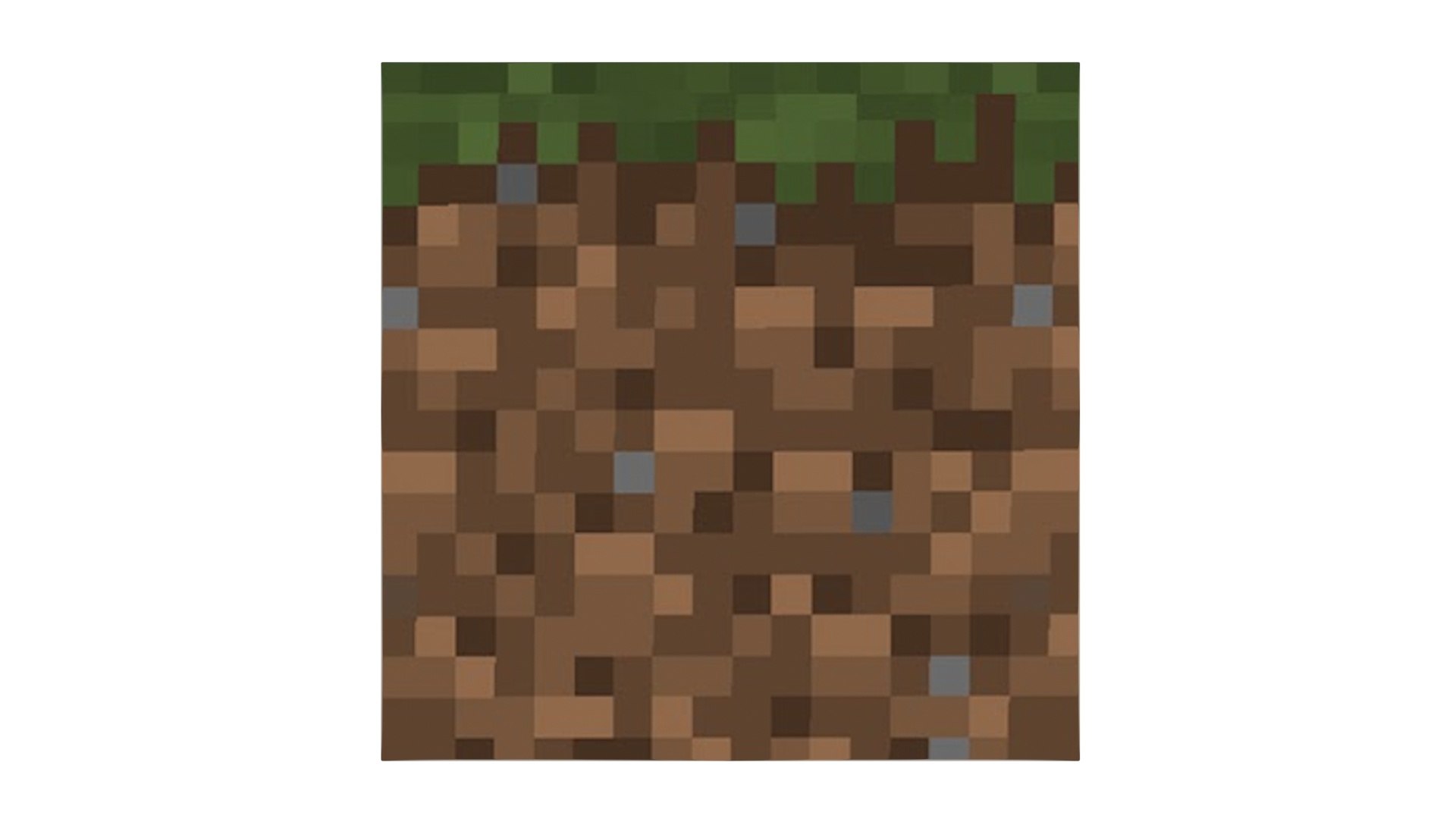 3D Minecraft Grass Model - TurboSquid 2334275
