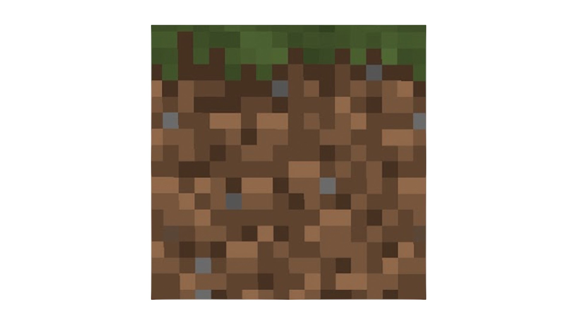 3D Minecraft Grass Model - TurboSquid 2334275