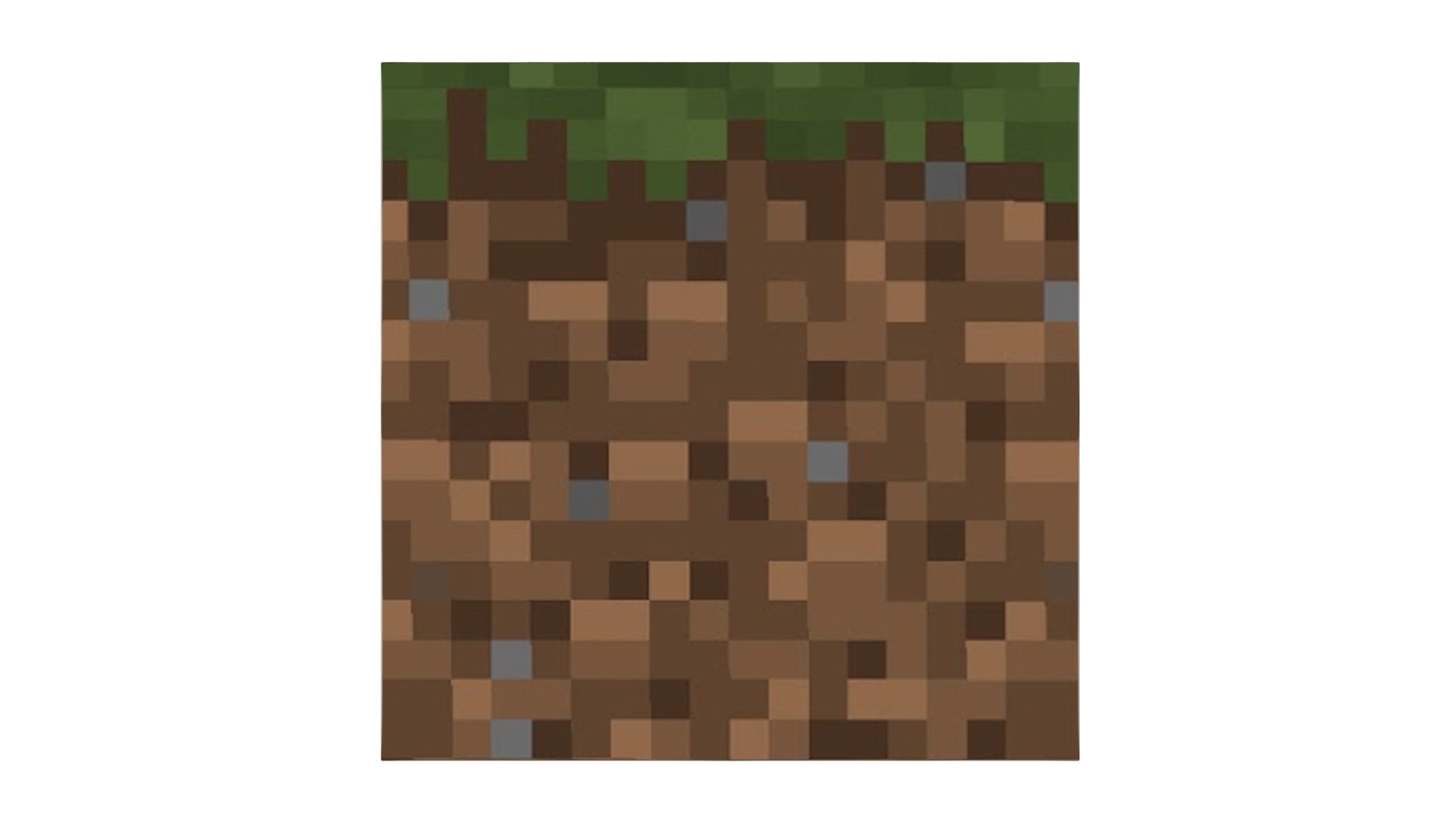 3D Minecraft Grass Model - TurboSquid 2334275