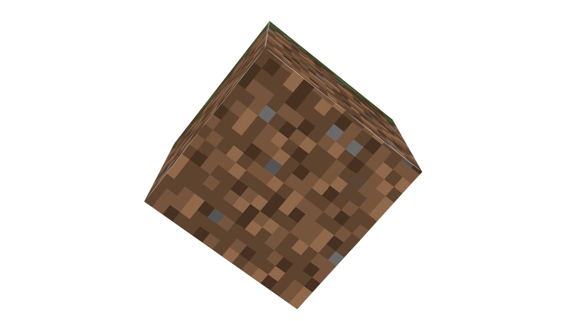 3D Minecraft Grass Model - TurboSquid 2334275