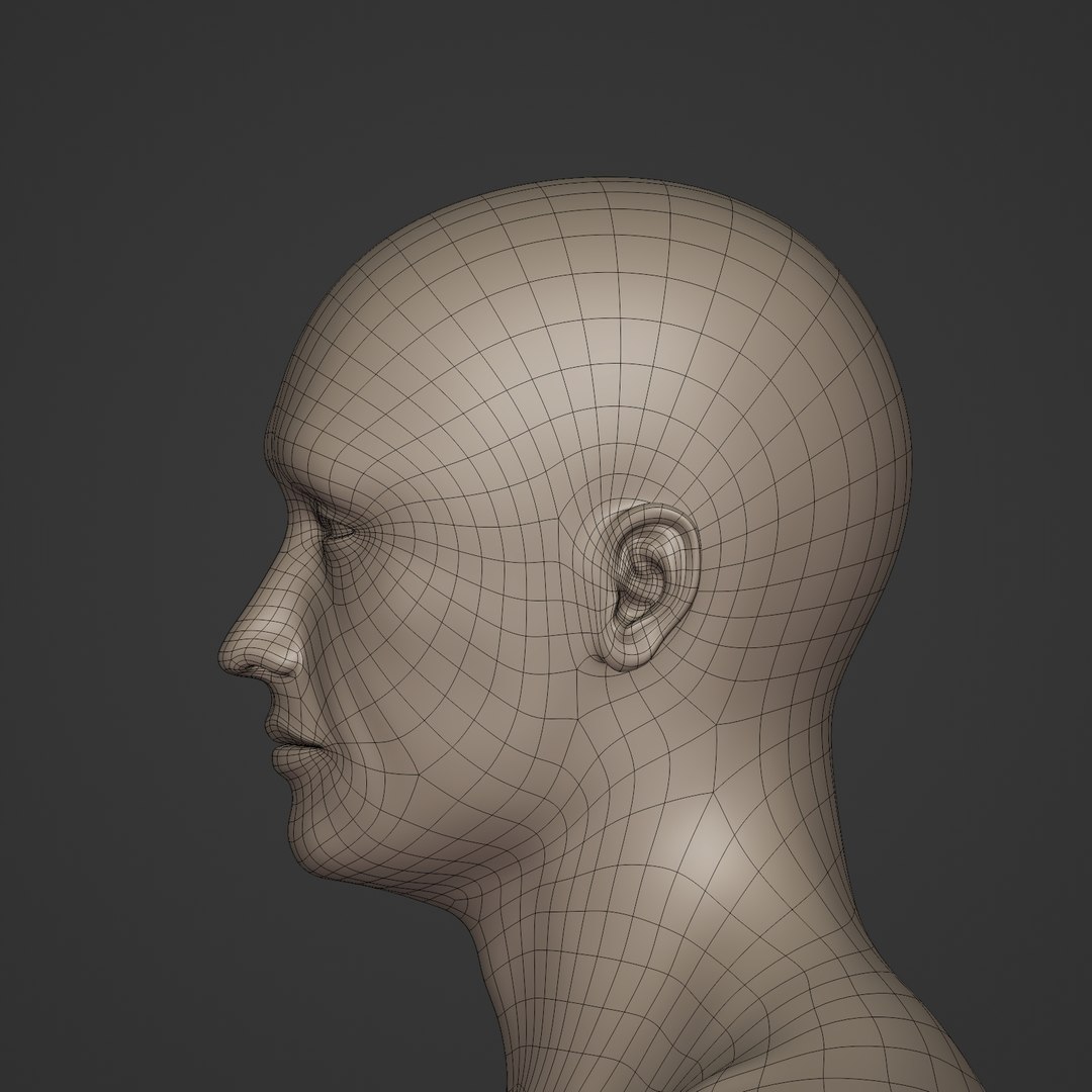 Man Base Mesh - Rigged 3D Model - TurboSquid 1953185
