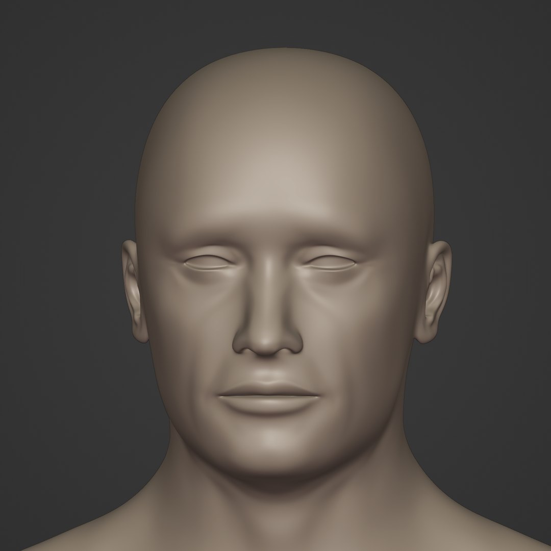 Man Base Mesh - Rigged 3D Model - TurboSquid 1953185