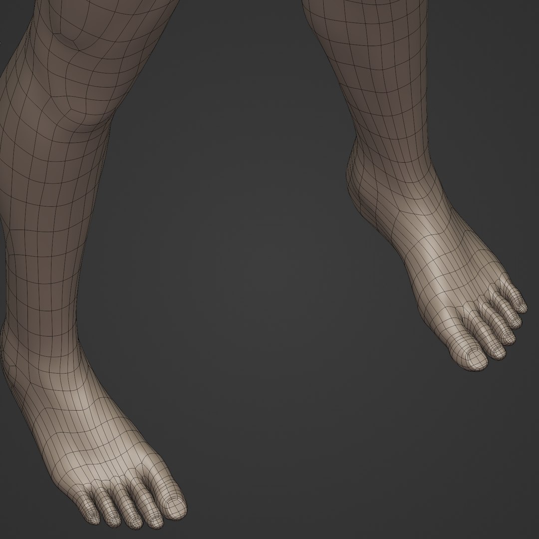 Man Base Mesh - Rigged 3D Model - TurboSquid 1953185