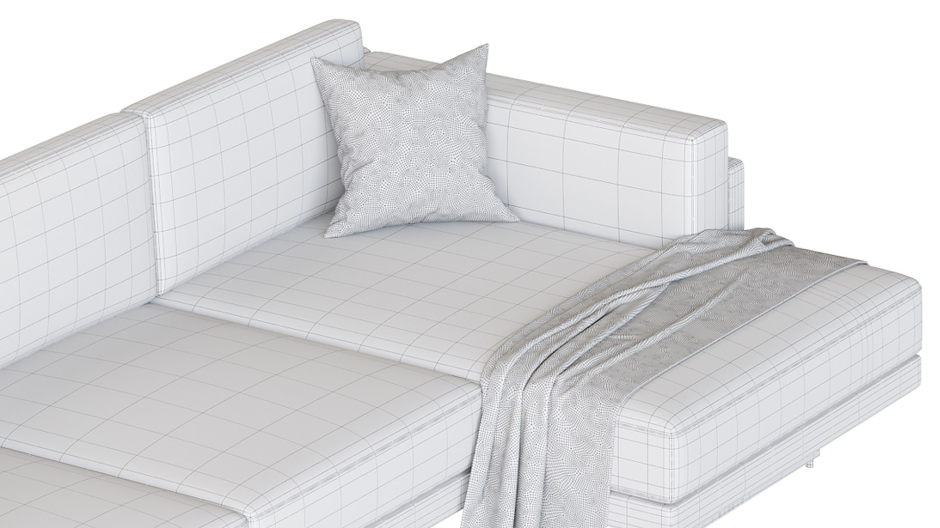 3D Modular Sofa Pike Model - TurboSquid 2195771