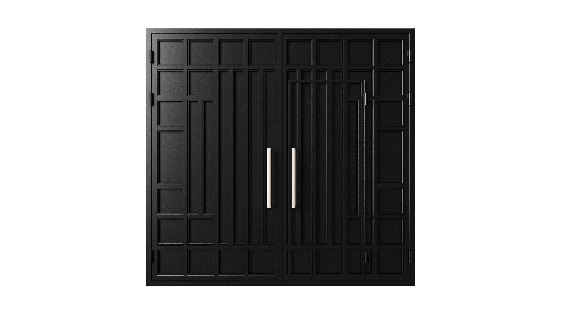 3D Gate black hi tech - TurboSquid 2106476