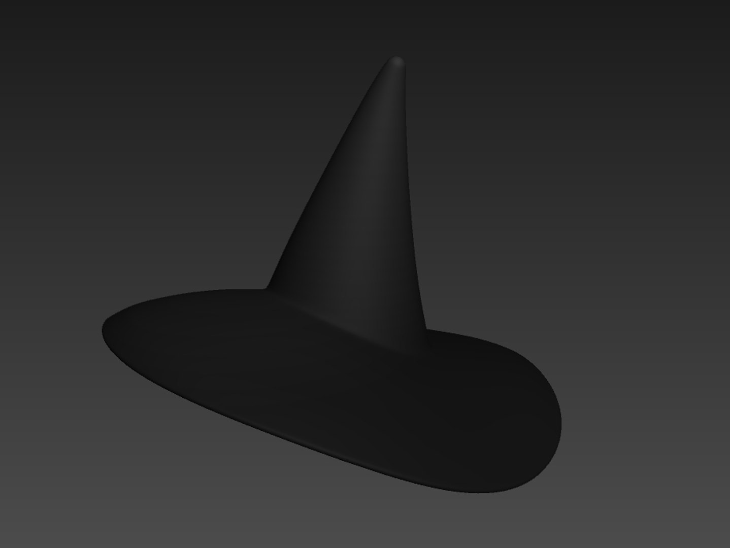 Witch Hat 3D Model - TurboSquid 1512898