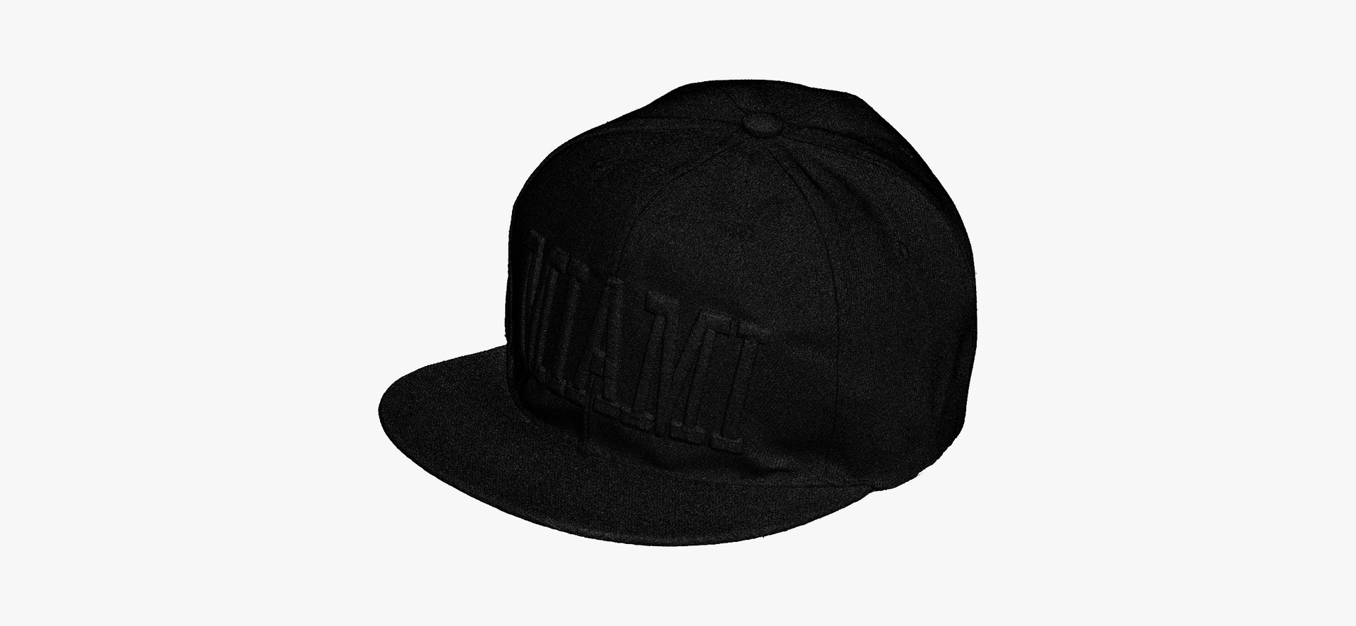 3D Miami Cap 01 Raw - TurboSquid 1621888