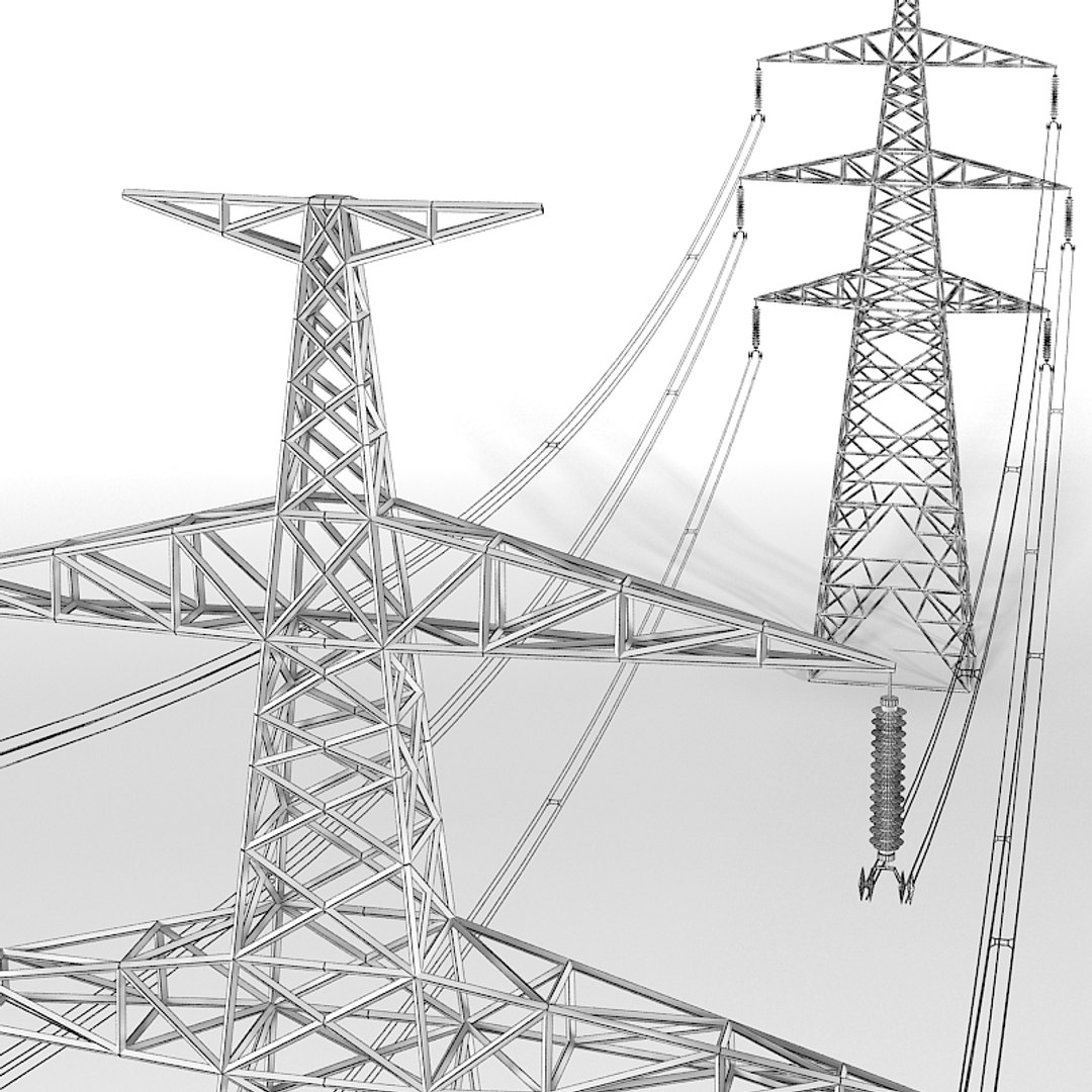 3d Tesnion Power Line