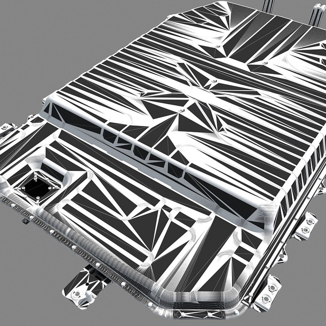 3D Electric Car Battery Pack - TurboSquid 1428447