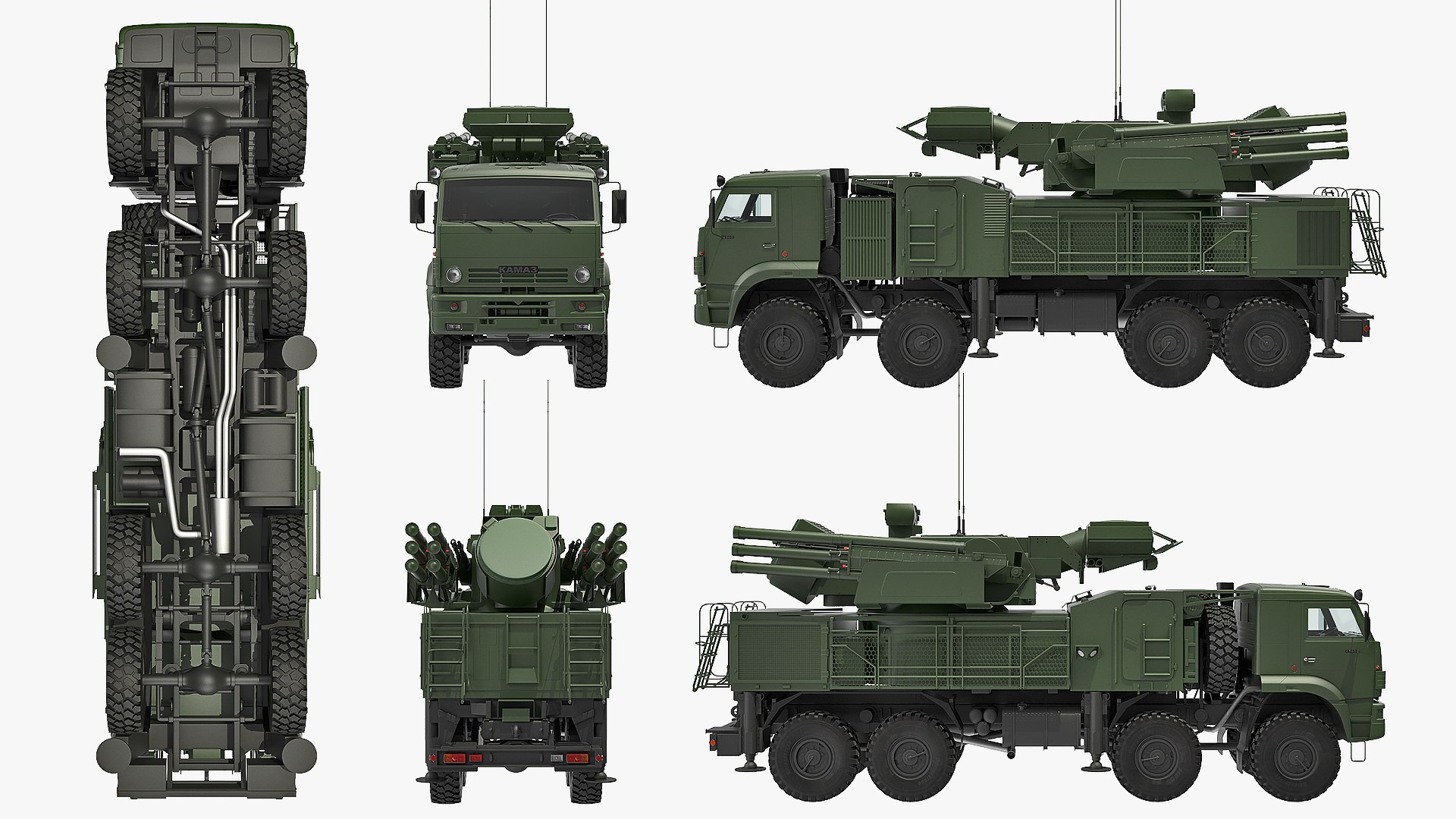 Sam pantsir s1 sa-22 model - TurboSquid 1486334