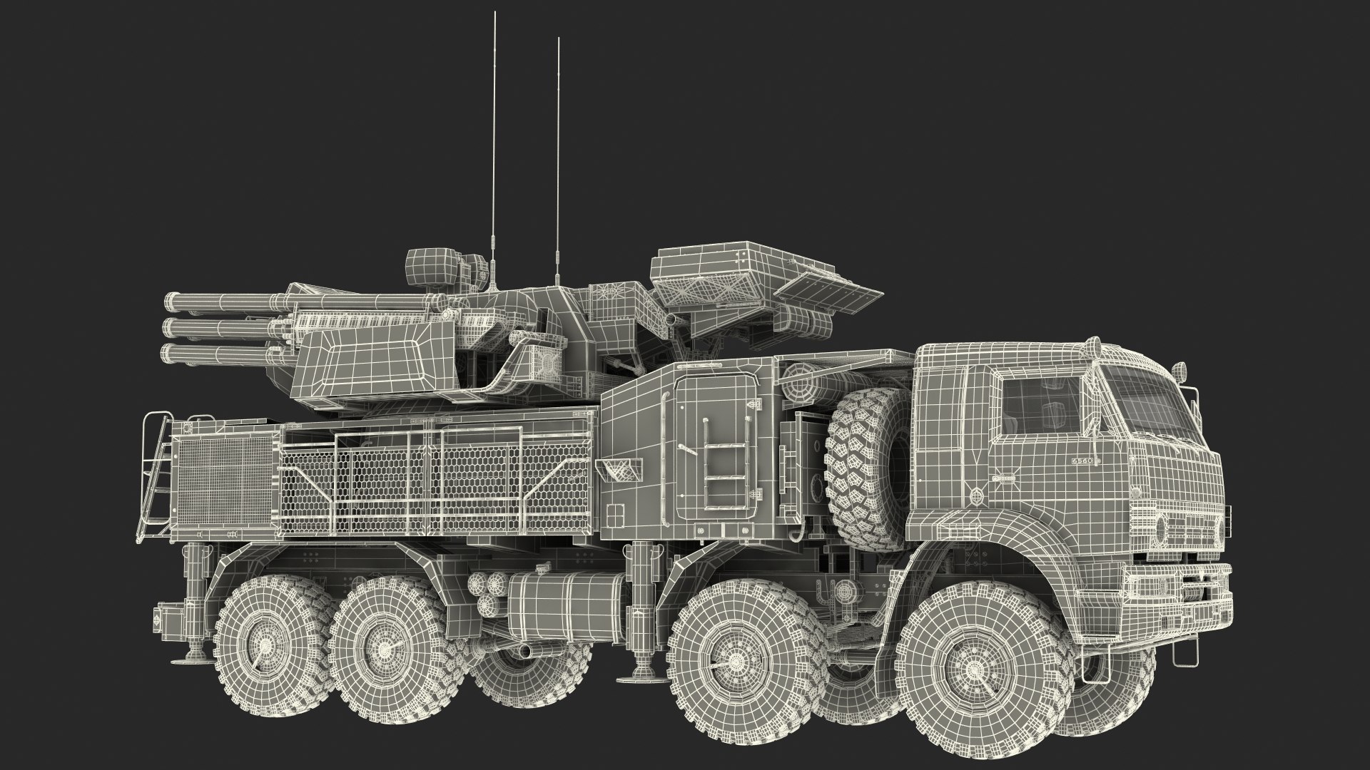 Sam Pantsir S1 Sa-22 Model - TurboSquid 1486334