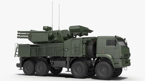 modelo 3d SAM Pantsir S1 SA-22 - TurboSquid 1486334