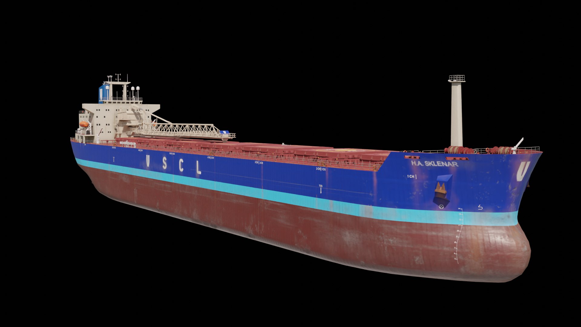 3D Self Discharger Vessel Model - TurboSquid 2160587