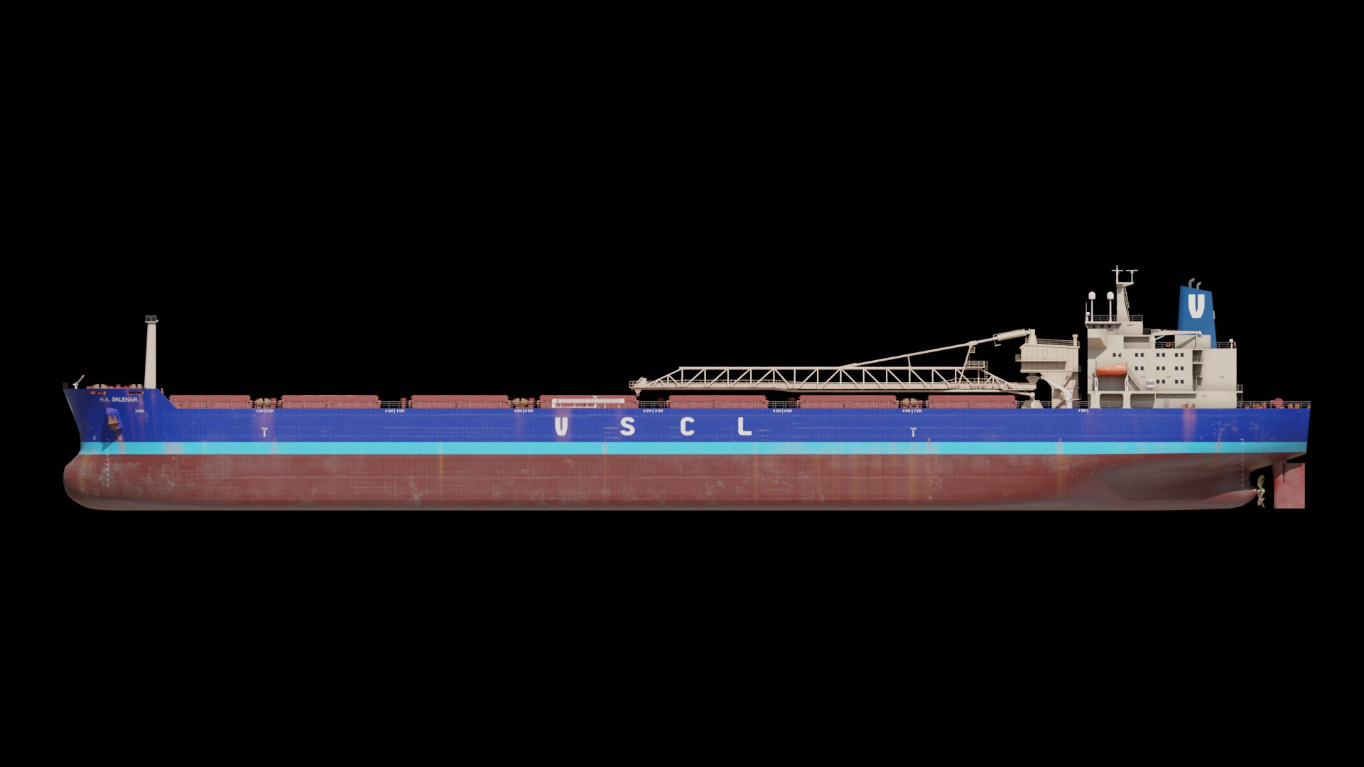 3D Self Discharger Vessel Model - TurboSquid 2160587