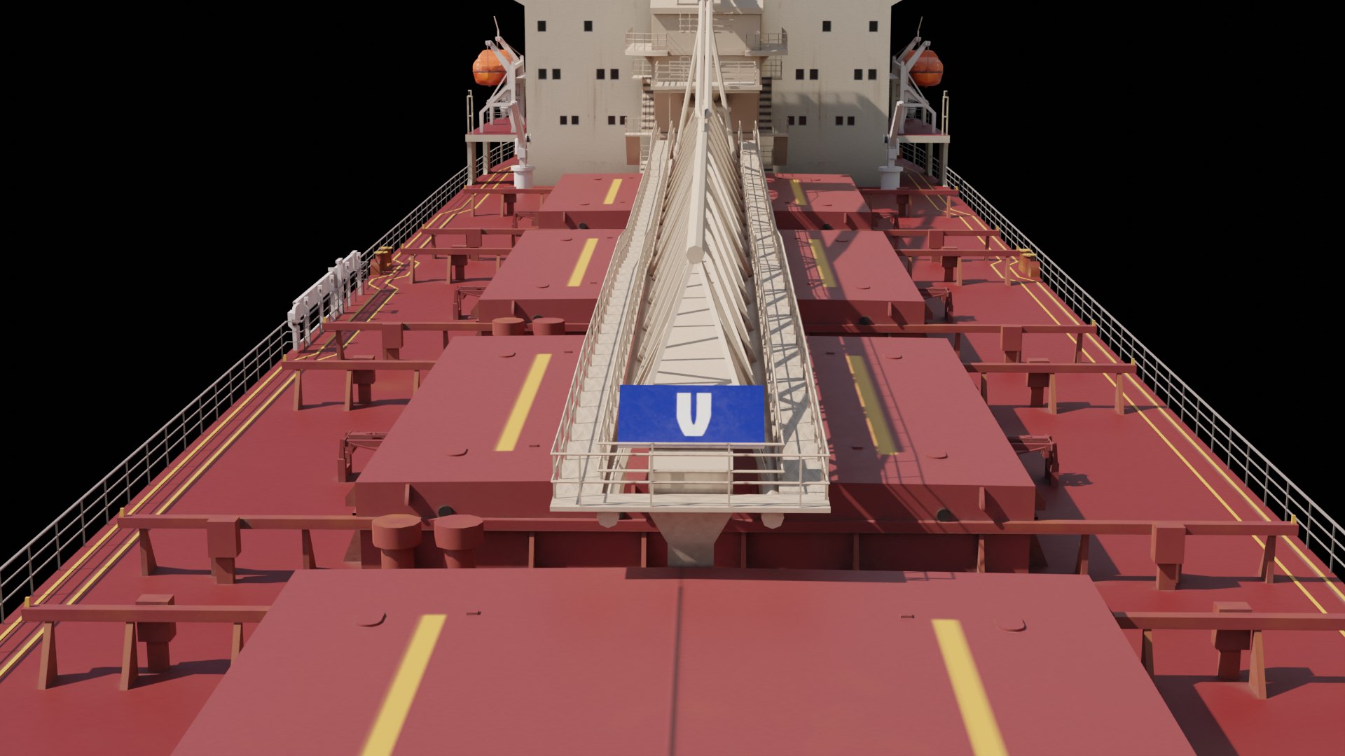 3D Self Discharger Vessel model - TurboSquid 2160587