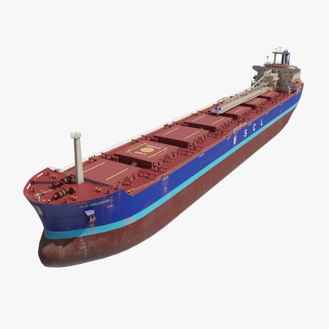3D Self Discharger Vessel model - TurboSquid 2160587