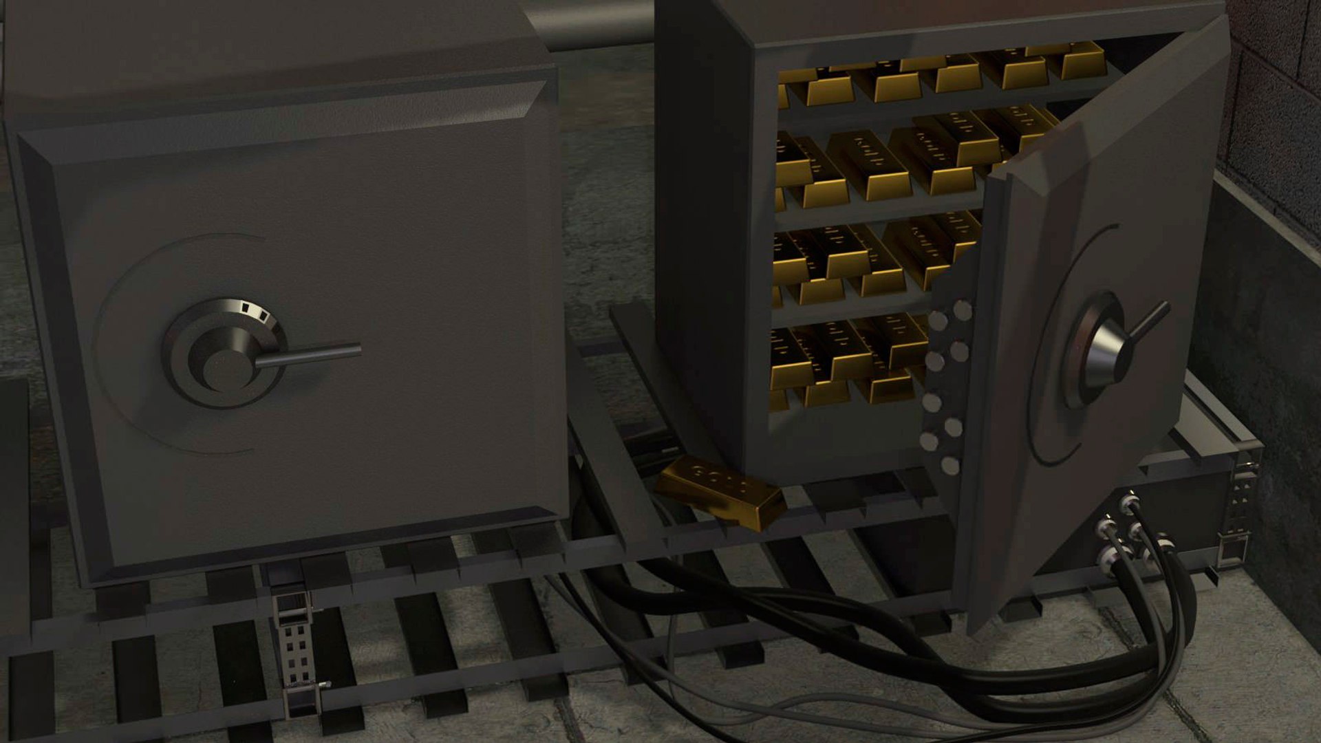 3D warehouse boxes safes model - TurboSquid 1348023