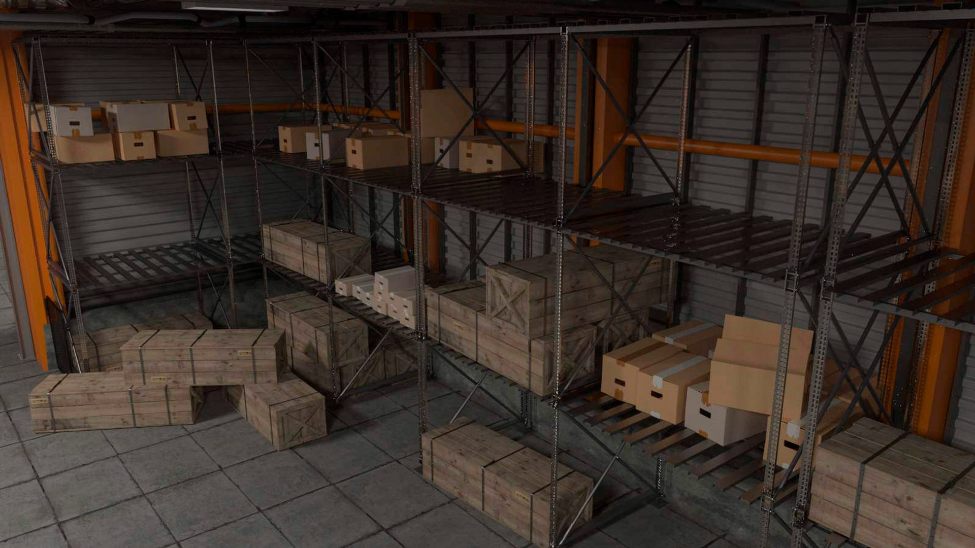 3D Warehouse Boxes Safes Model - TurboSquid 1348023