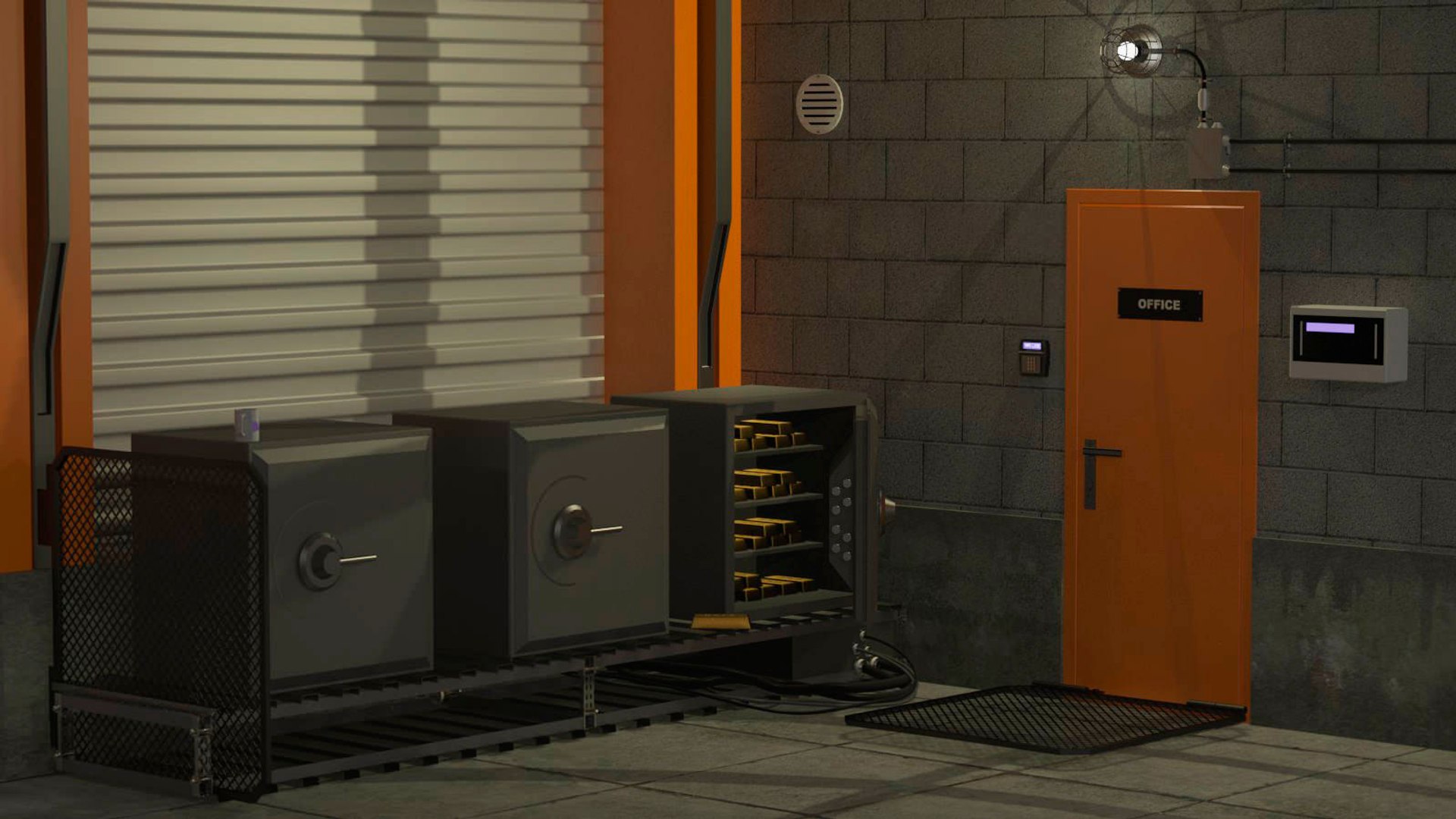 3D warehouse boxes safes model - TurboSquid 1348023