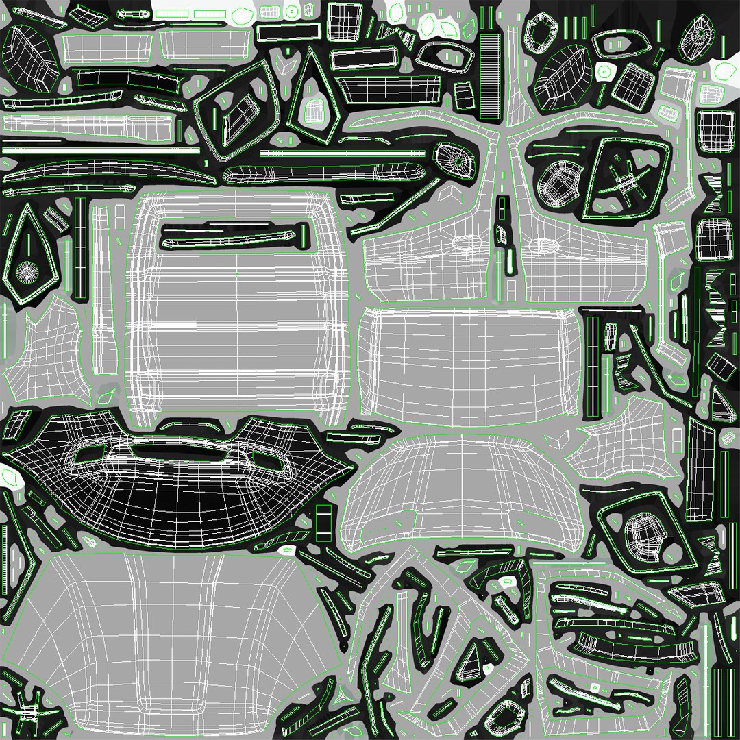 3D Mercedes Sprinter Curtain Side Tautliner Van 3D Model PBR Textures ...