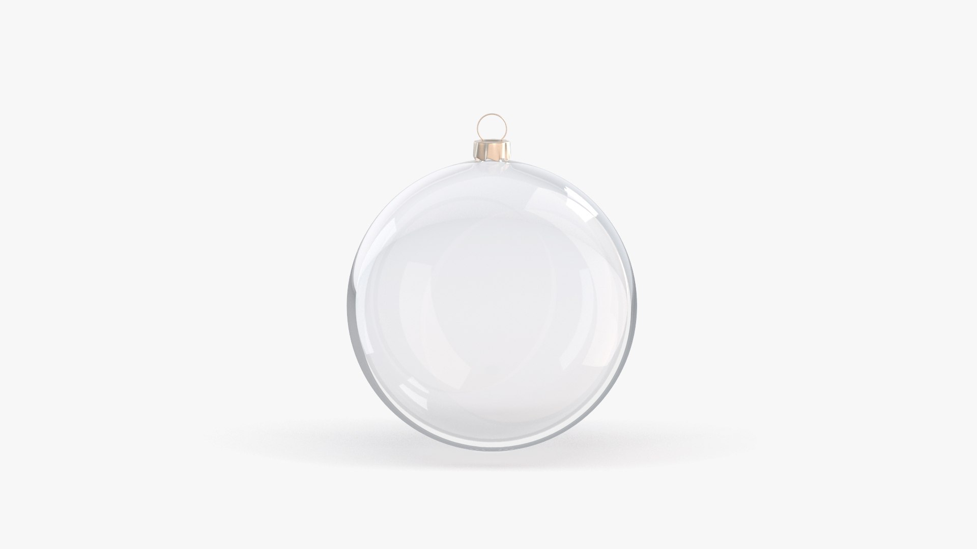 Glass Christmas Ball 3D Model - TurboSquid 1793091