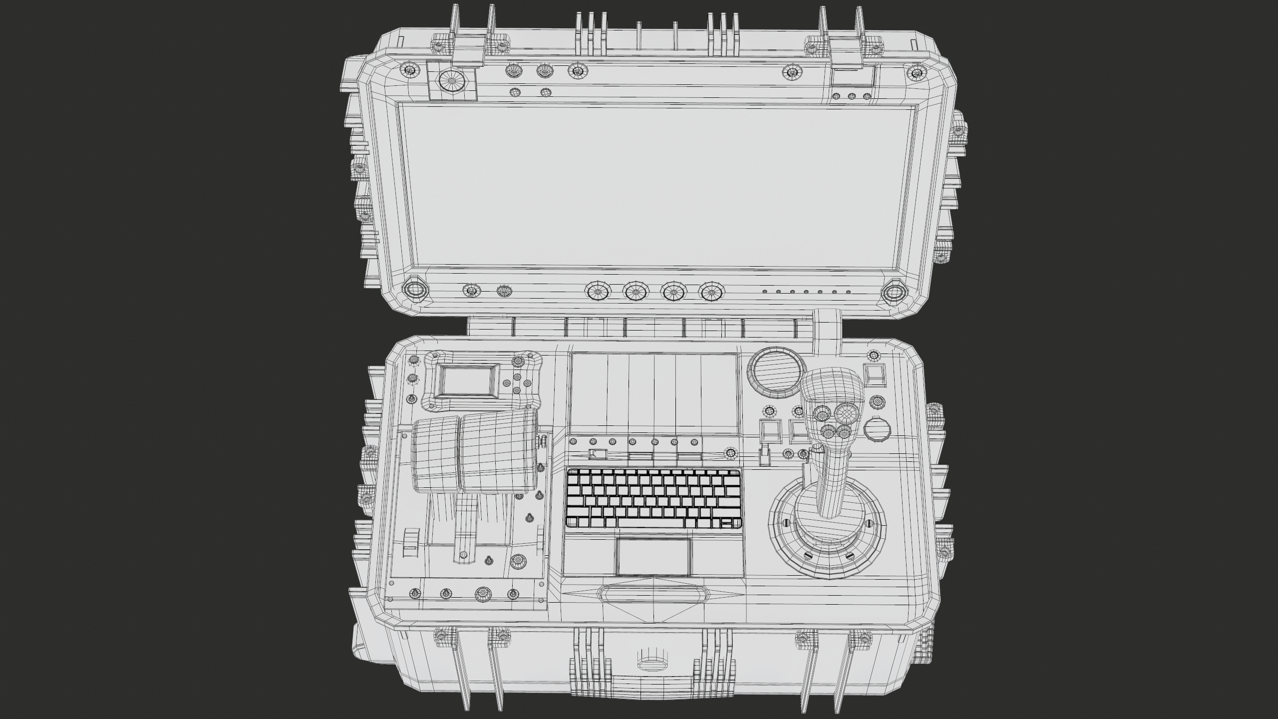 3D UAV Mobile Ground Control Station PBR - TurboSquid 1811494