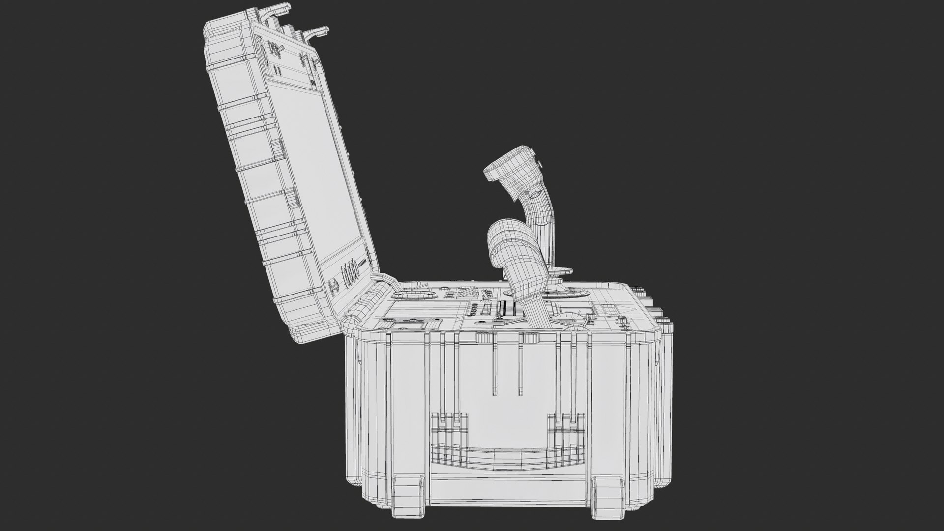 3D UAV Mobile Ground Control Station PBR - TurboSquid 1811494