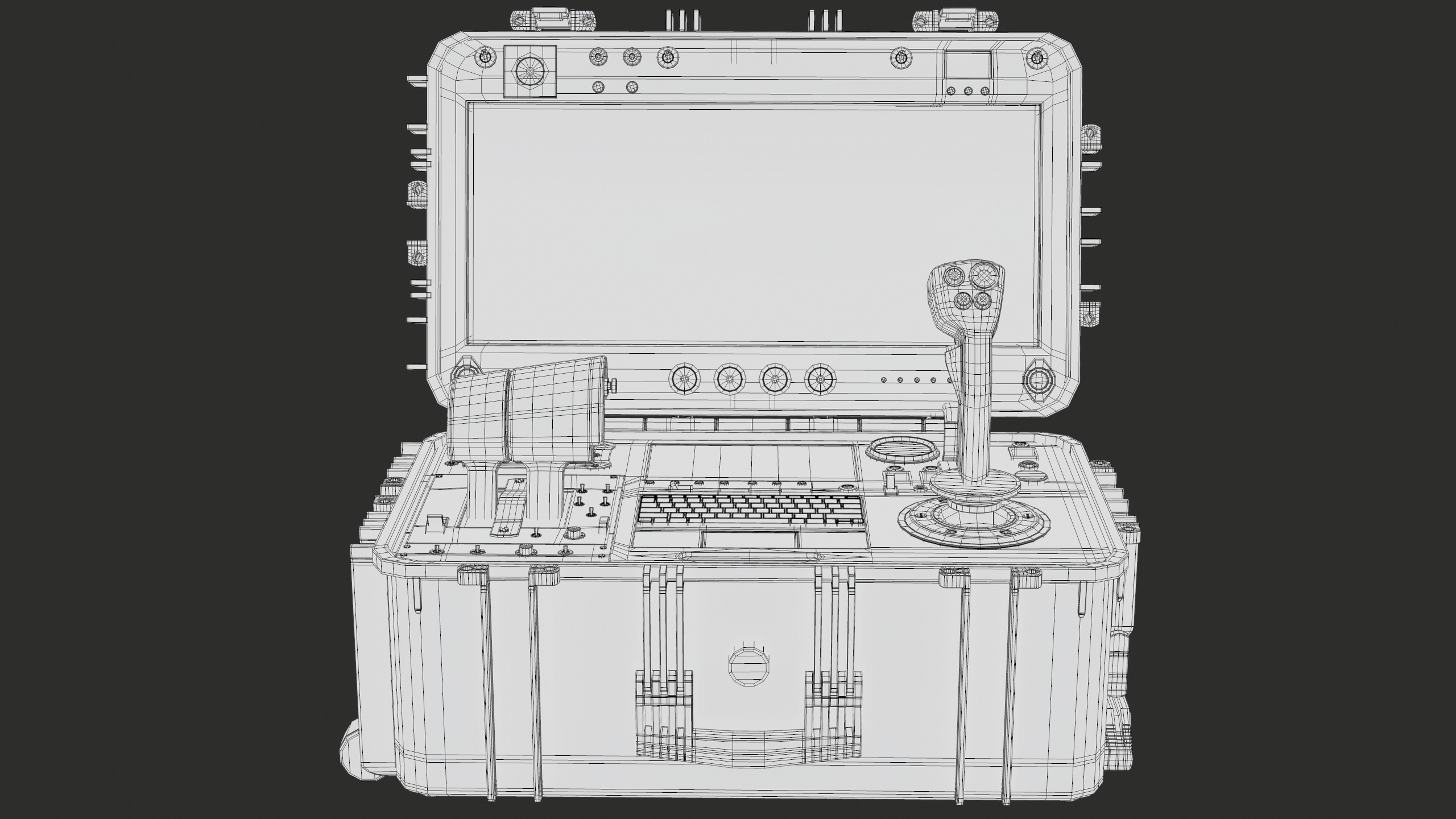 3D UAV Mobile Ground Control Station PBR - TurboSquid 1811494
