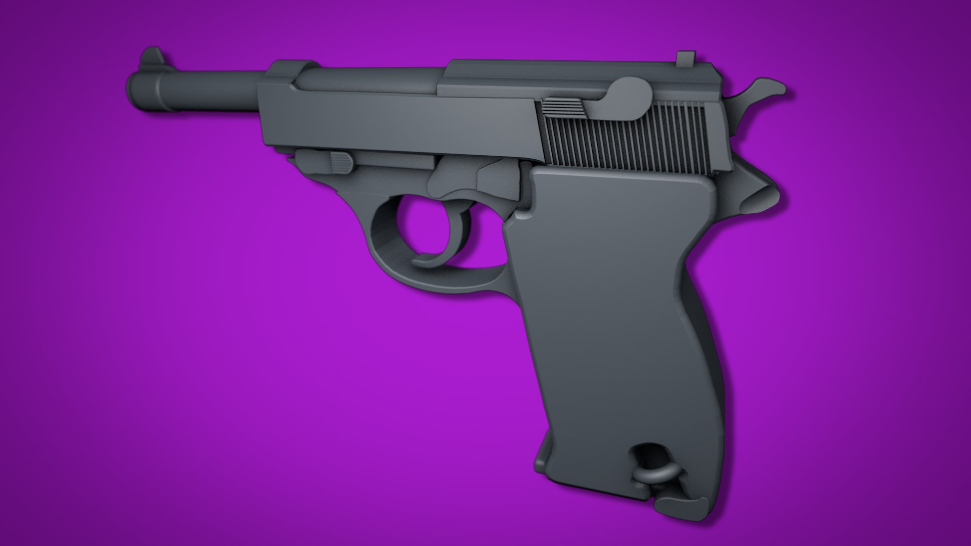3D Gun Pistol - TurboSquid 1154096