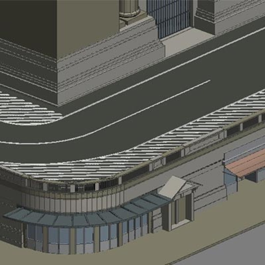 3ds max grand central terminal