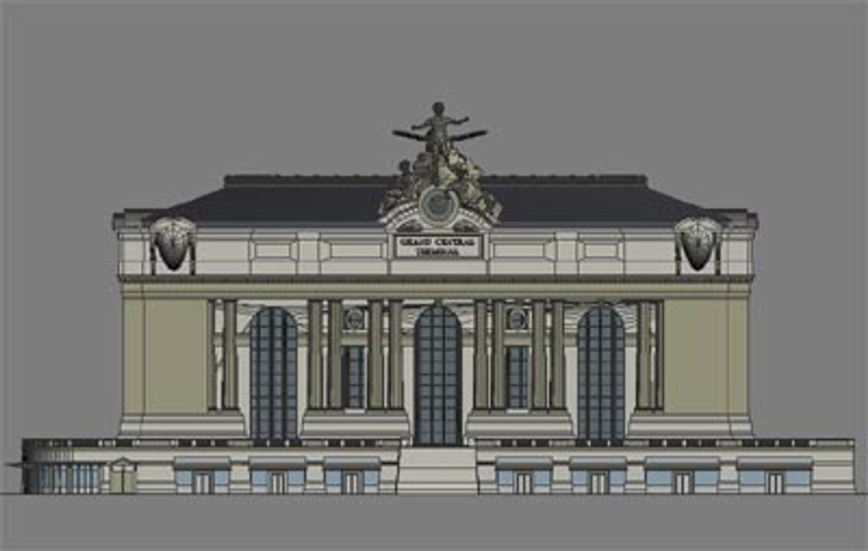3ds Max Grand Central Terminal