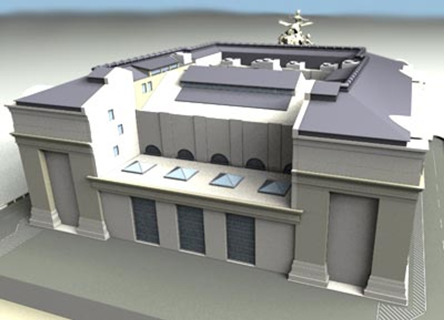 3ds Max Grand Central Terminal