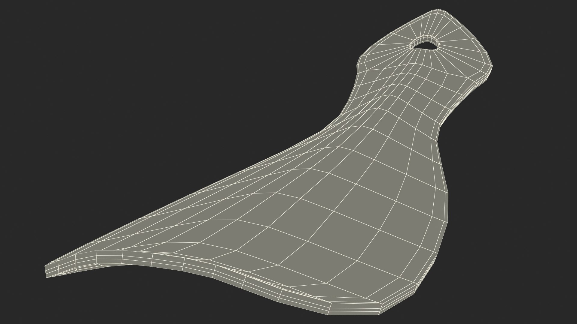 Shacke Stainless Steel Shoe Horn 3D - TurboSquid 1792759