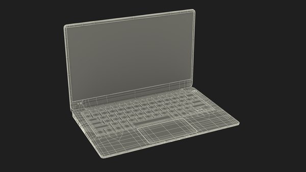 modelo 3d Computadora portátil Dell - TurboSquid 2214311