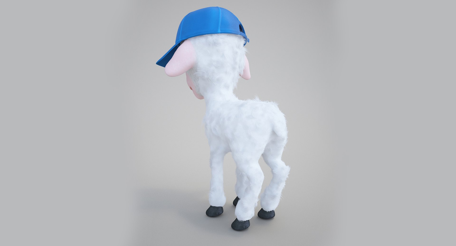 Cartoon Male Lamb Model - TurboSquid 1958051