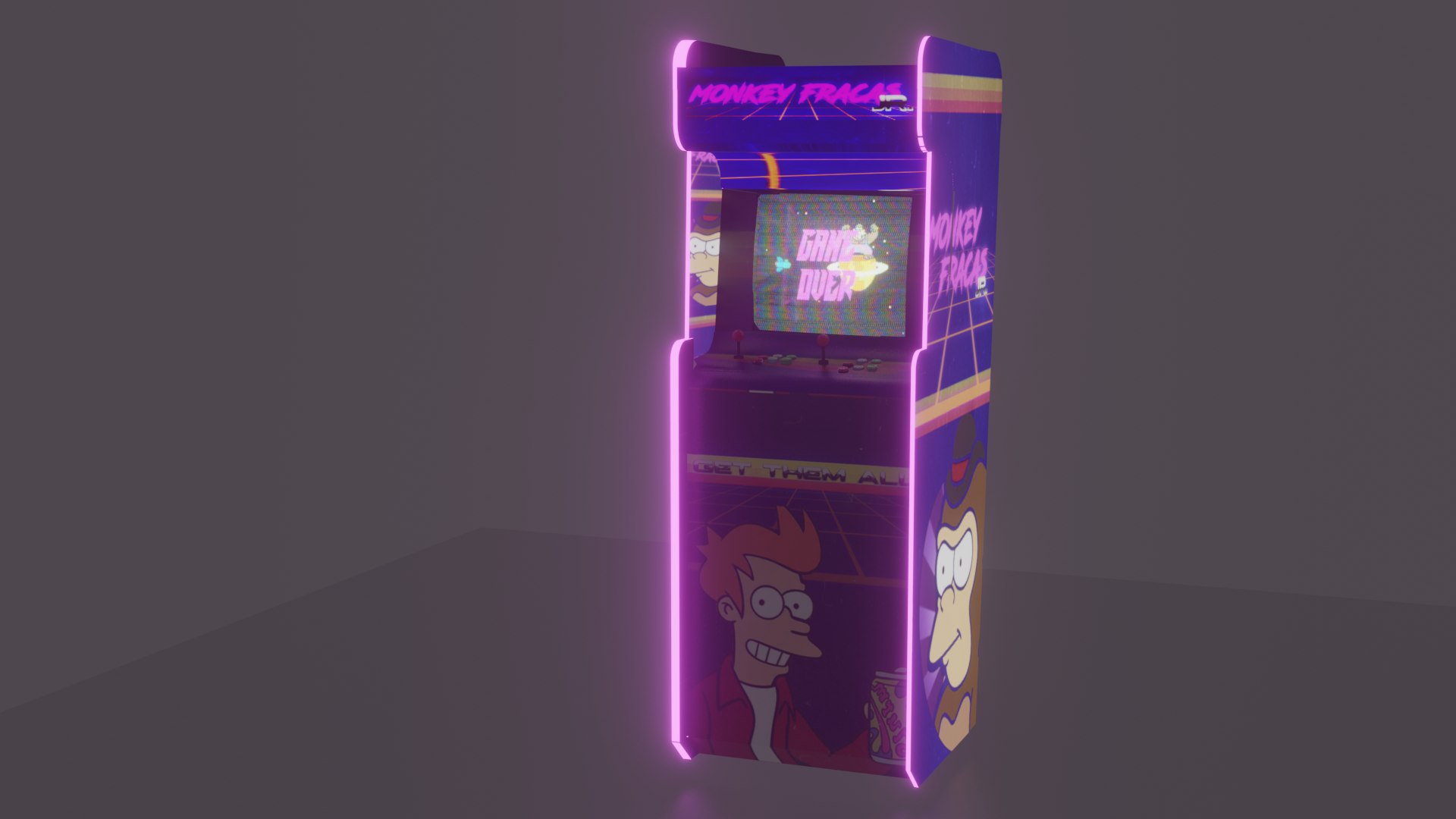 3D Arcade Machine - TurboSquid 1700898