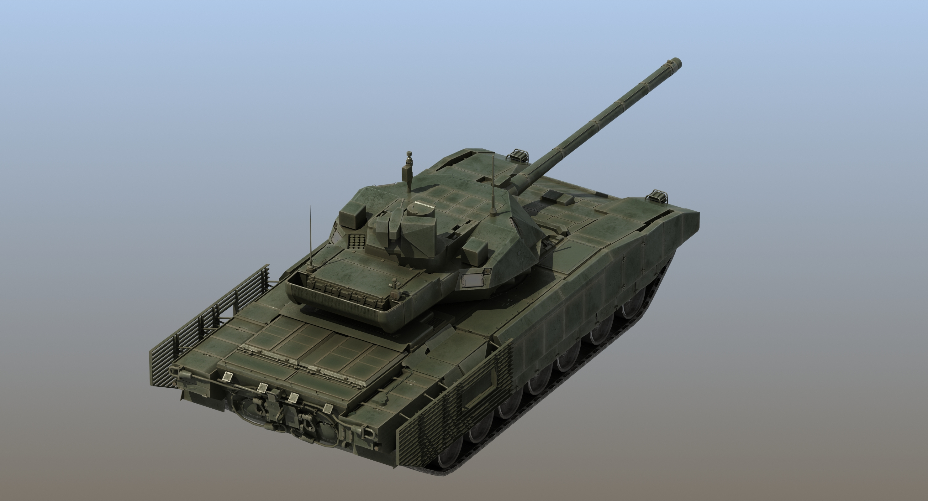 T-14 armata tank 3D - TurboSquid 1251290