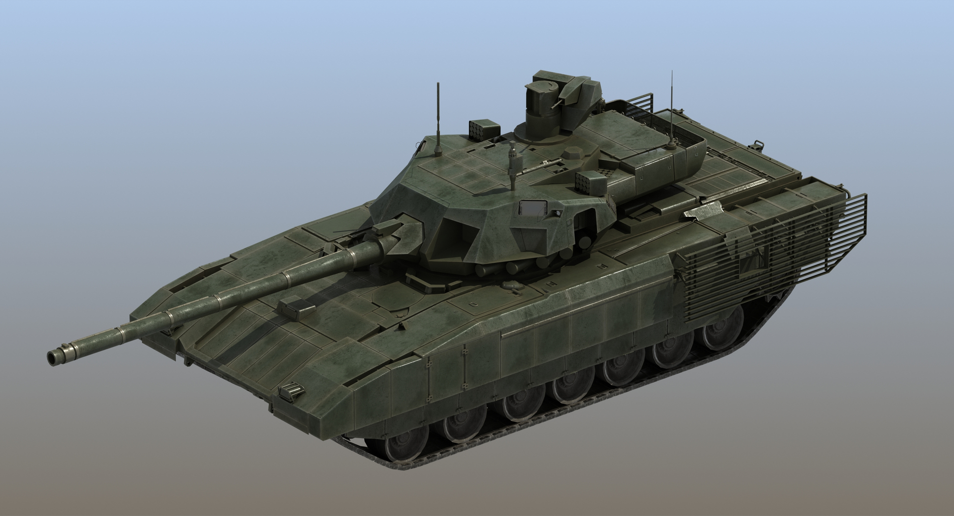 T-14 armata tank 3D - TurboSquid 1251290