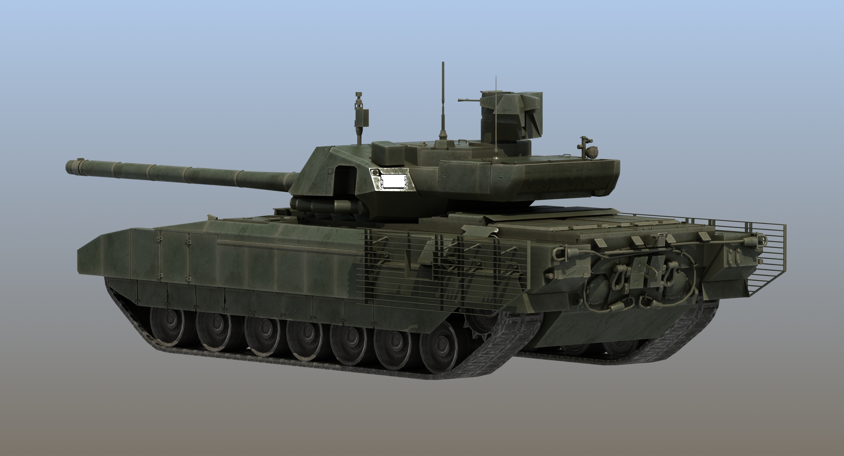 T-14 armata tank 3D - TurboSquid 1251290