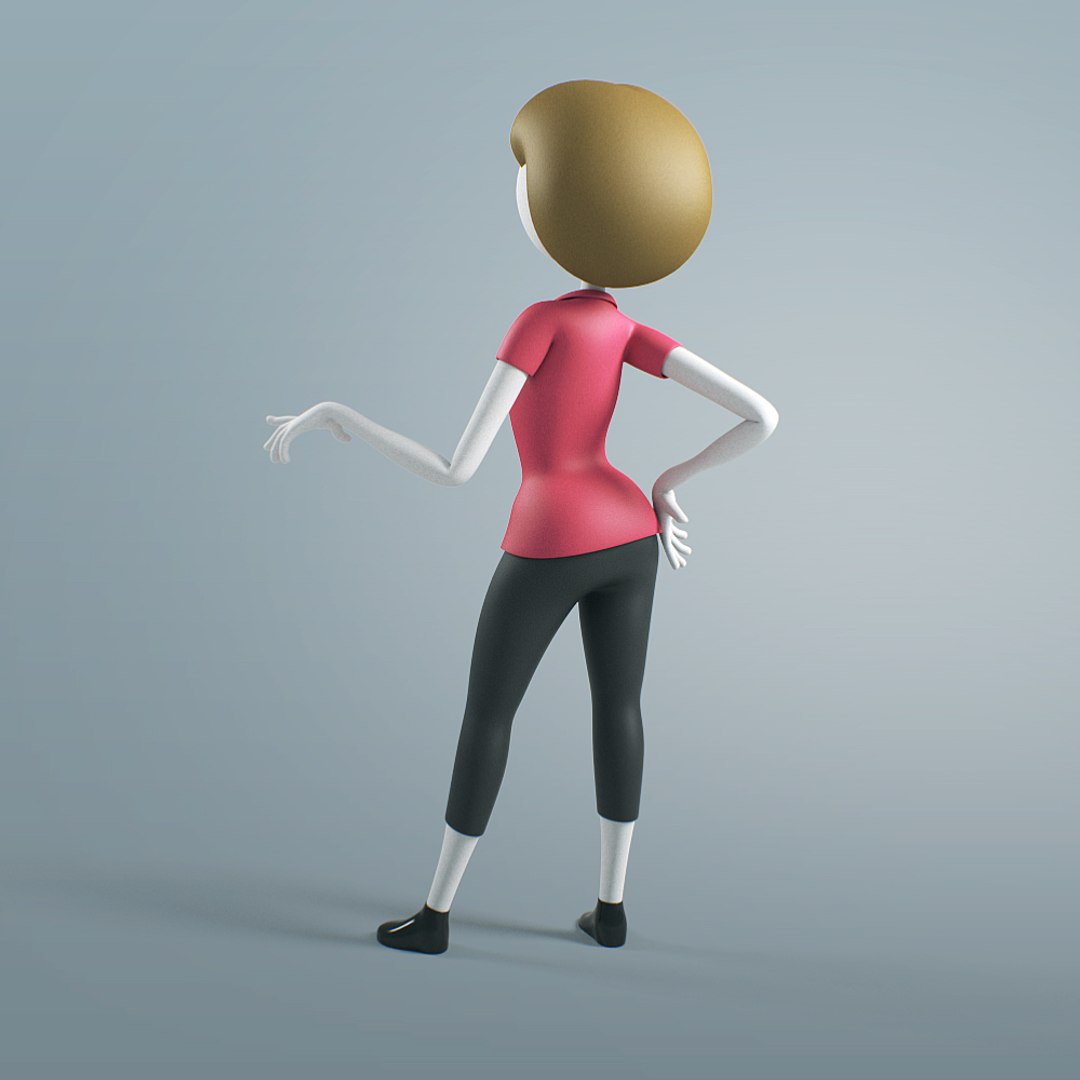 3D Character Rigged - TurboSquid 1184067