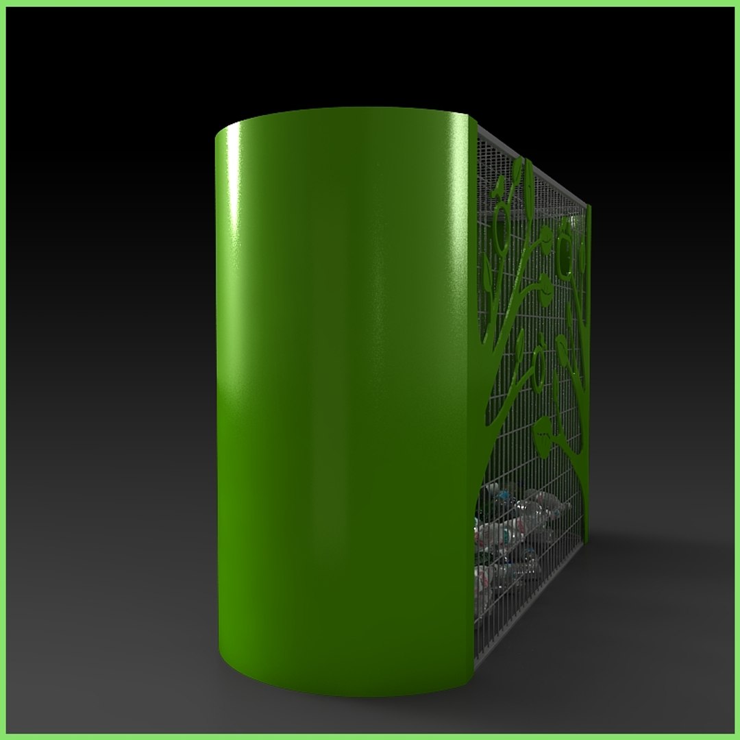 3dsmax bottle bank