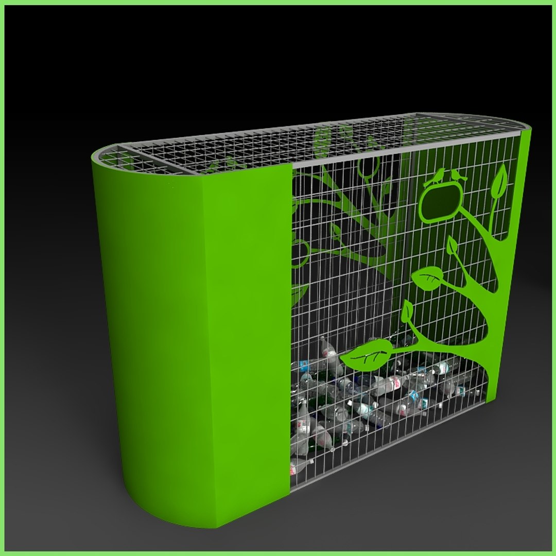 3dsmax bottle bank