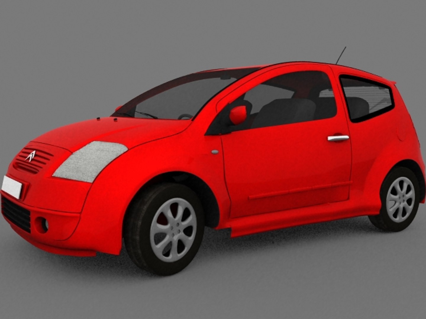 3d Model Citroen C2